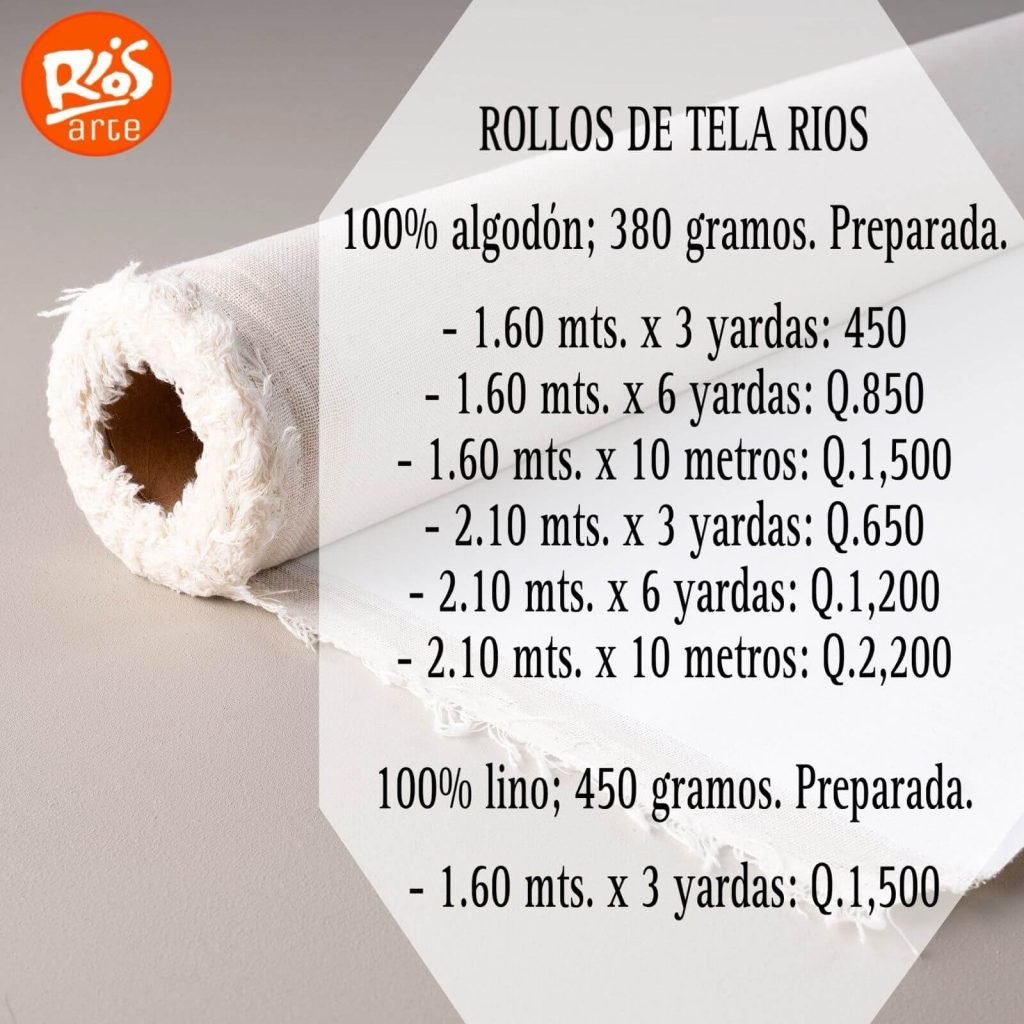 Rollos de Tela - Ríos Guatemala