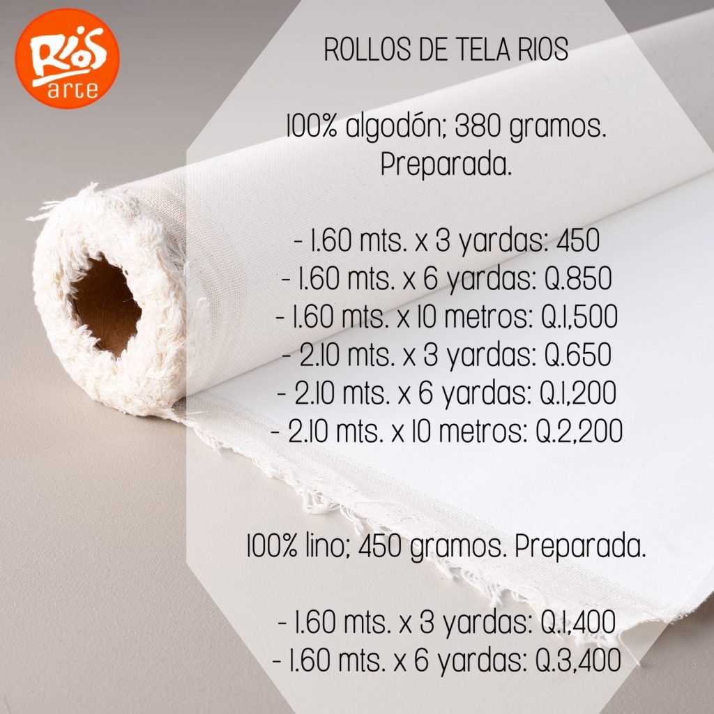 Rollos de Tela - Ríos Guatemala